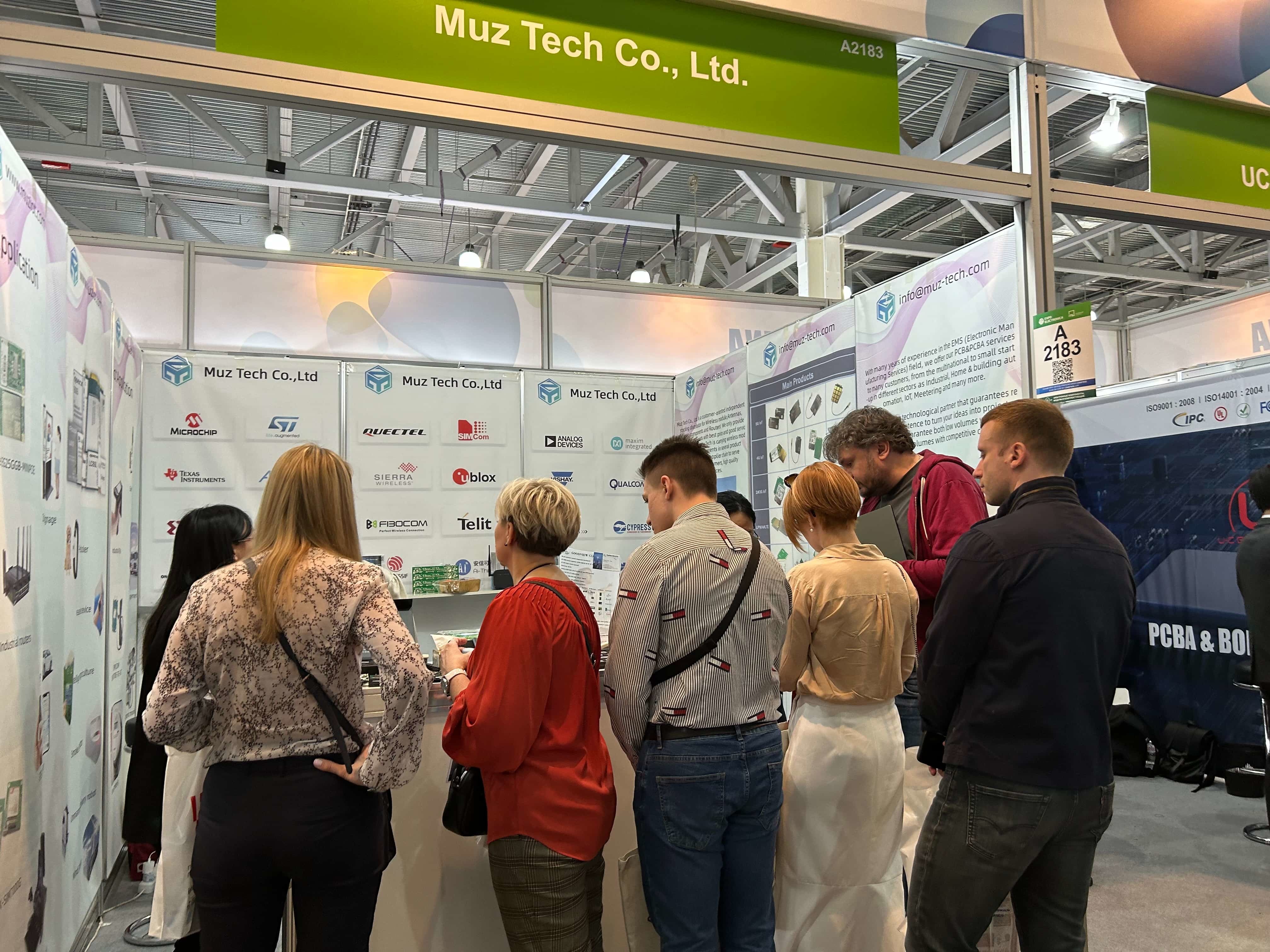 China Muz Tech Co.,Ltd latest company cases about Exhibition Networking