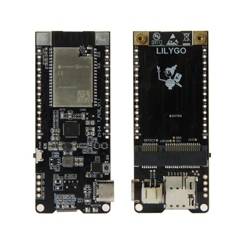 LILYGO T-PCIE 3G Iot Module Cat-1 Cat-4 Developed Board Esp32 PMU NB ...